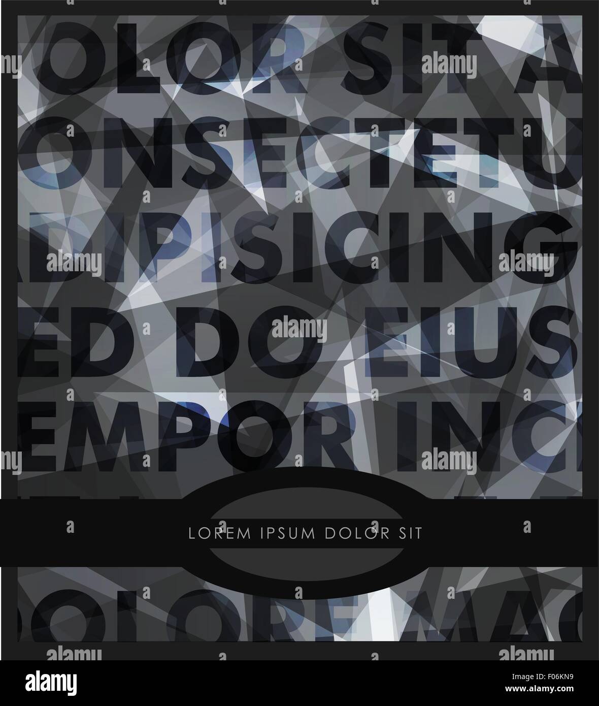 Abstract vector typography background Stock Vector Image & Art - Alamy