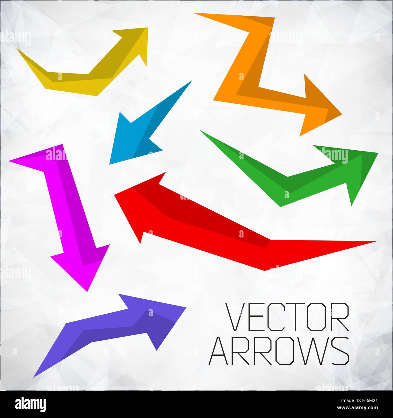 Vector modern arrows Stock Vector Image & Art - Alamy