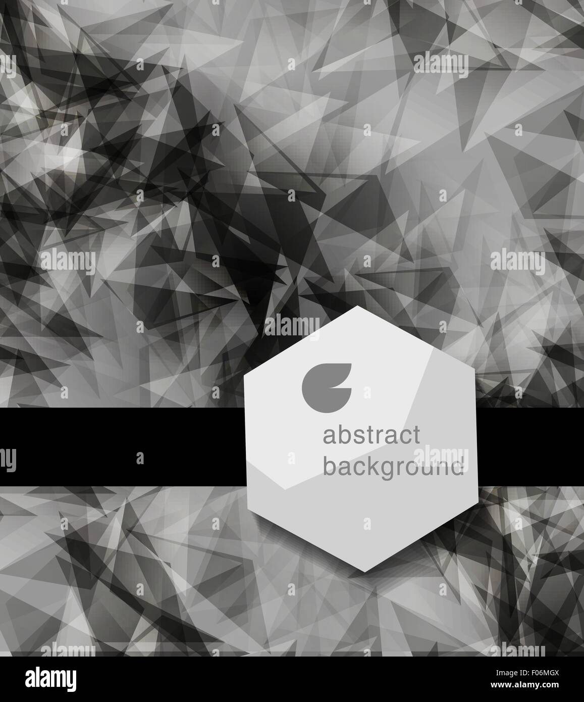 abstract modern Label or bubble with background Stock Vector Image ...