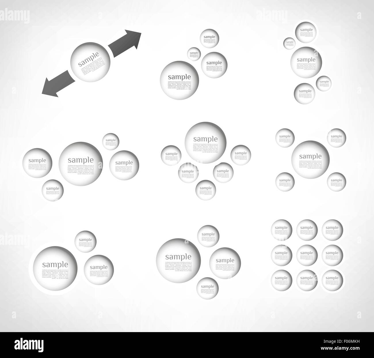 Abstract web design bubble Stock Vector Image & Art - Alamy