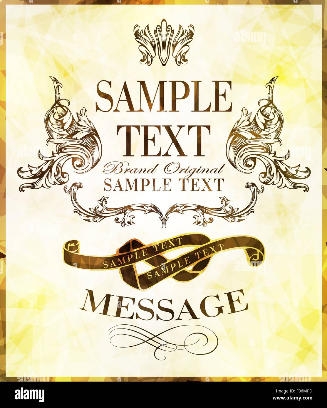 calligraphic design elements Stock Vector Image & Art - Alamy
