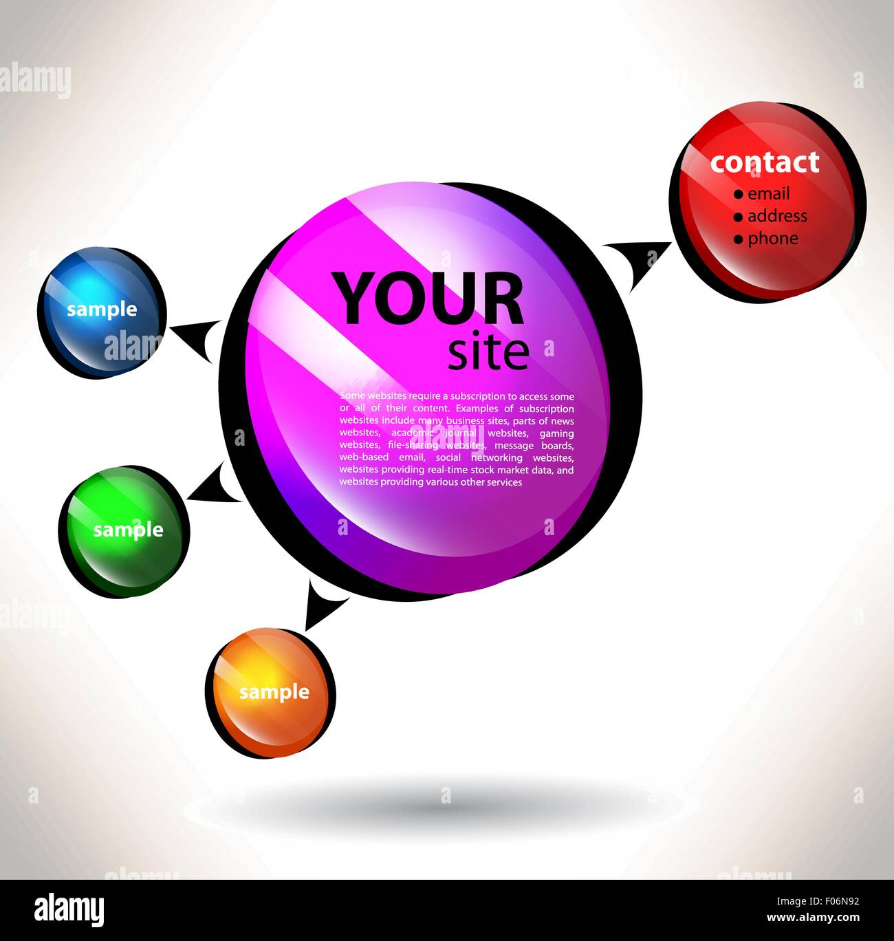 bright abstract background Stock Vector Image & Art - Alamy