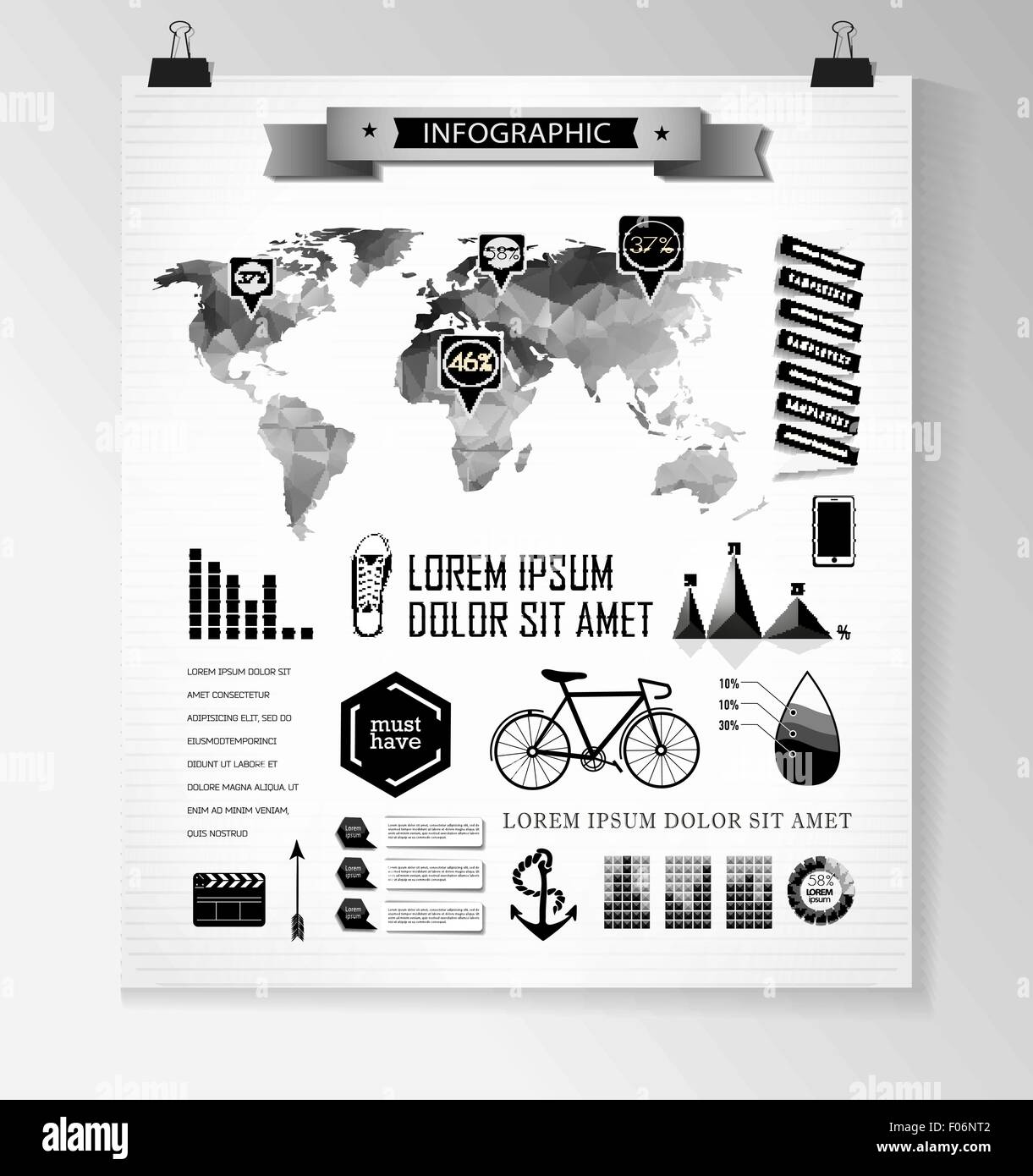 Information graphics Stock Vector Images - Alamy