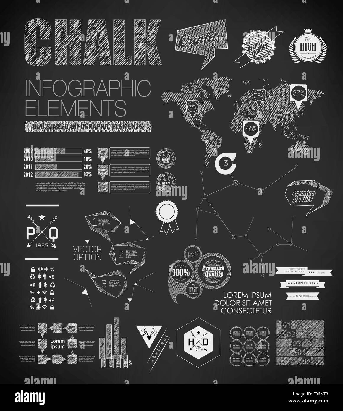 elements of info graphics Stock Vector Image & Art - Alamy