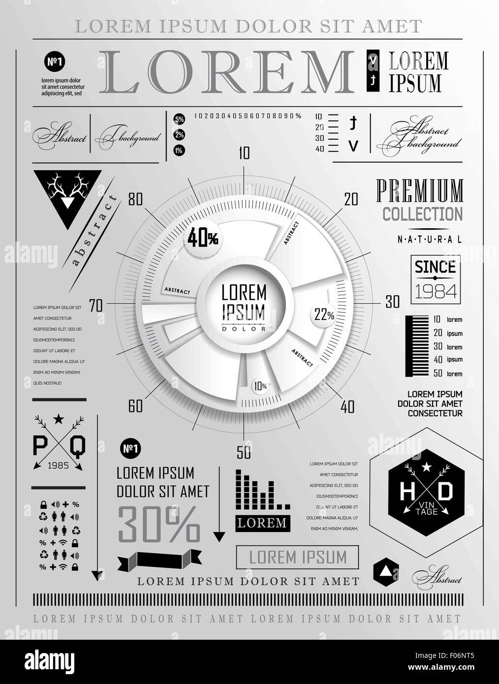 World Map and typography Stock Vector Image & Art - Alamy