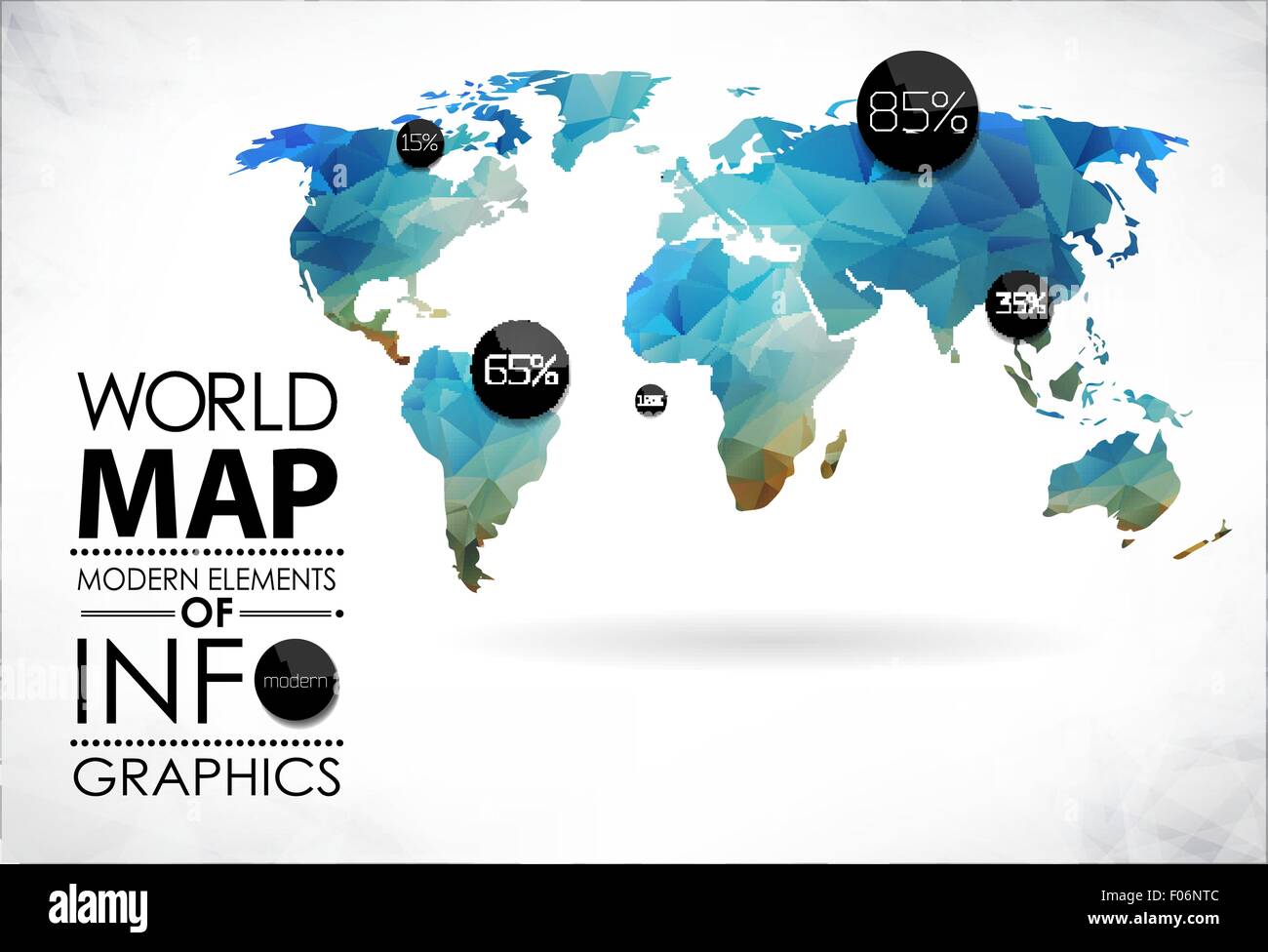 World Map and typography Stock Vector Image & Art - Alamy