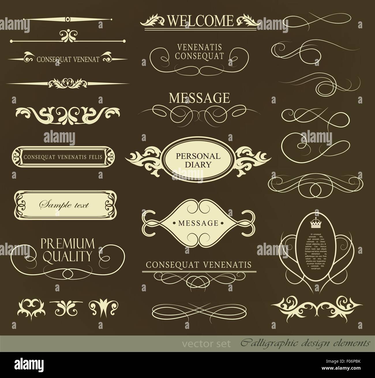 Calligraphic quality hi-res stock photography and images - Alamy