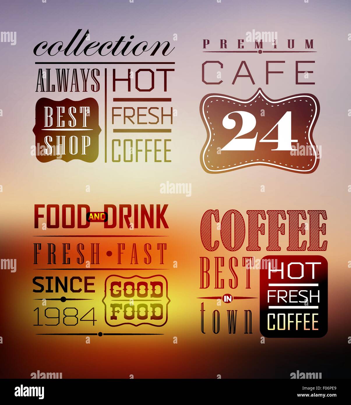 Premium Quality Coffee Stock Vector Image & Art - Alamy