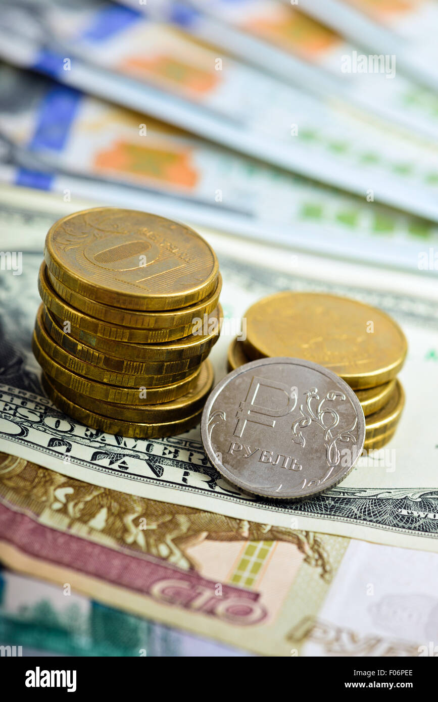 Russian banknotes hi-res stock photography and images - Alamy