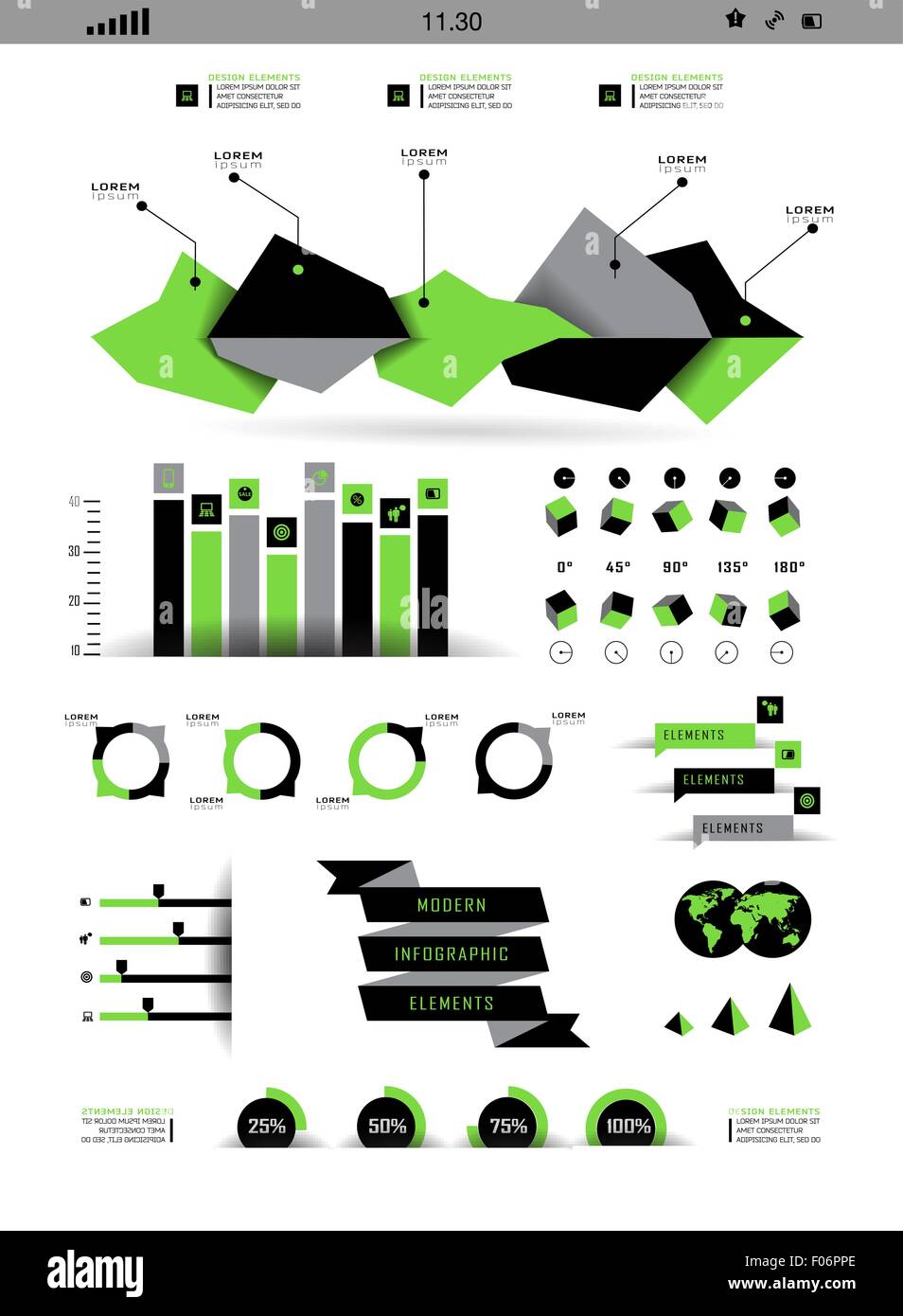 Set elements of infographics Stock Vector Image & Art - Alamy