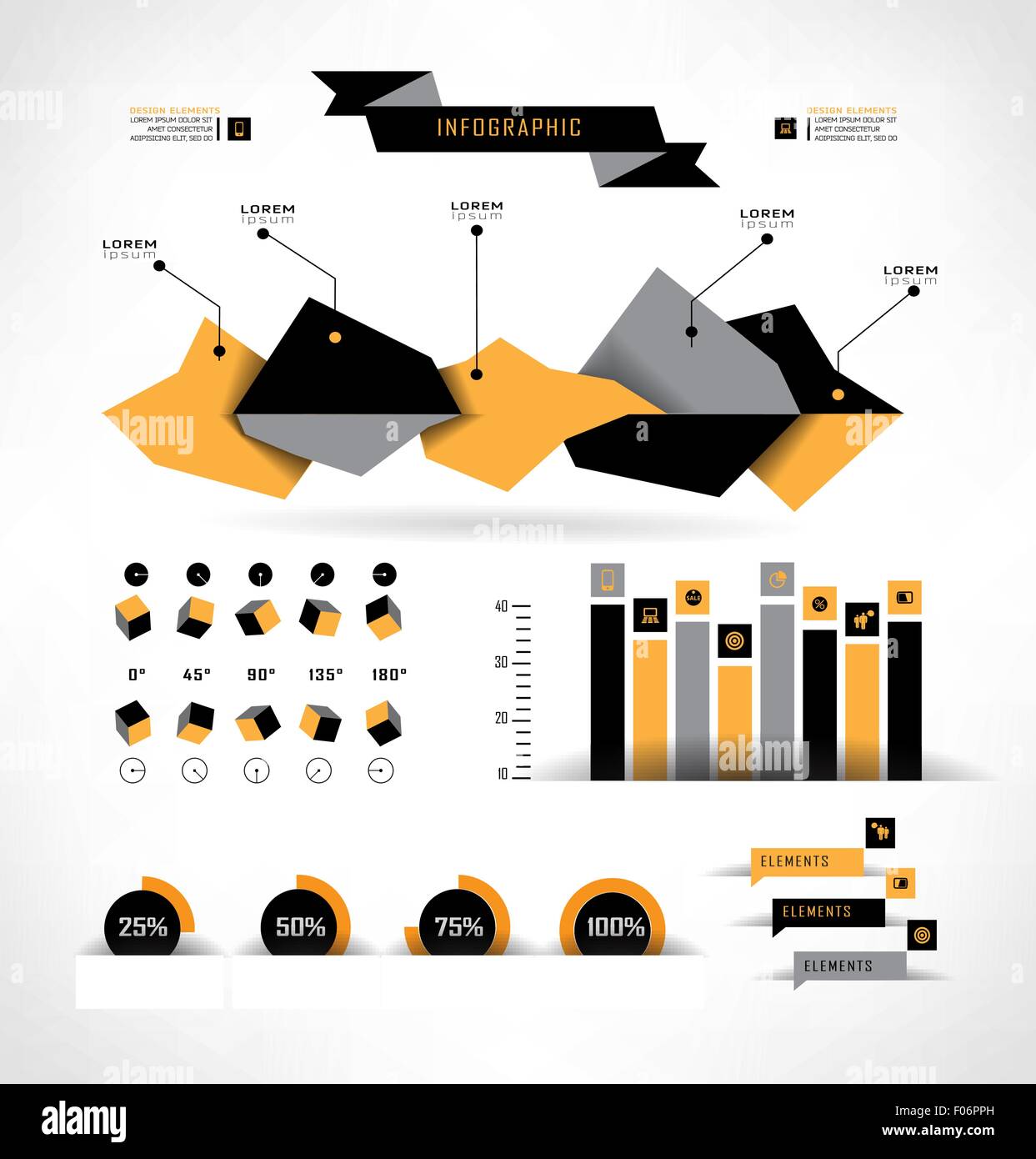 Set elements of infographics Stock Vector Image & Art - Alamy