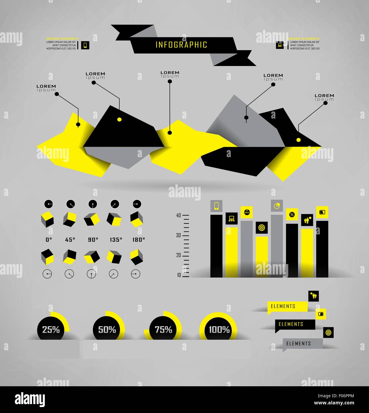 Set elements of infographics Stock Vector Image & Art - Alamy