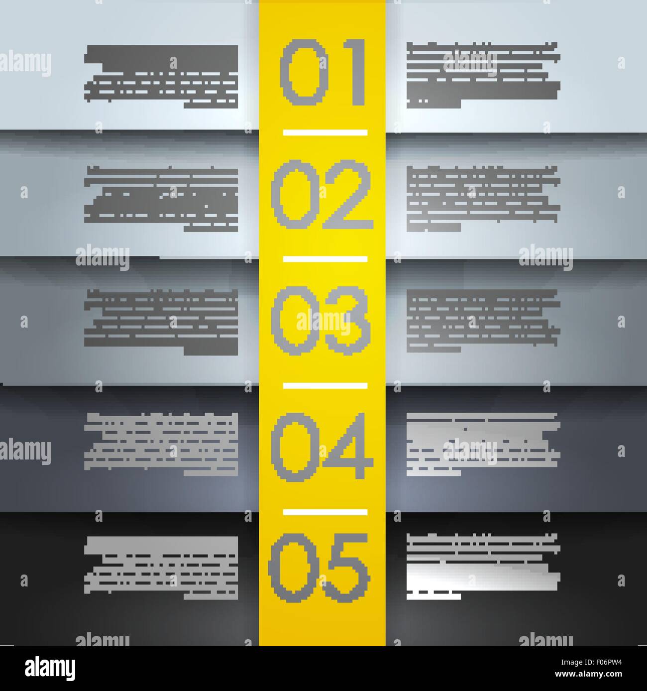 clean numbered banners Stock Vector Image & Art - Alamy