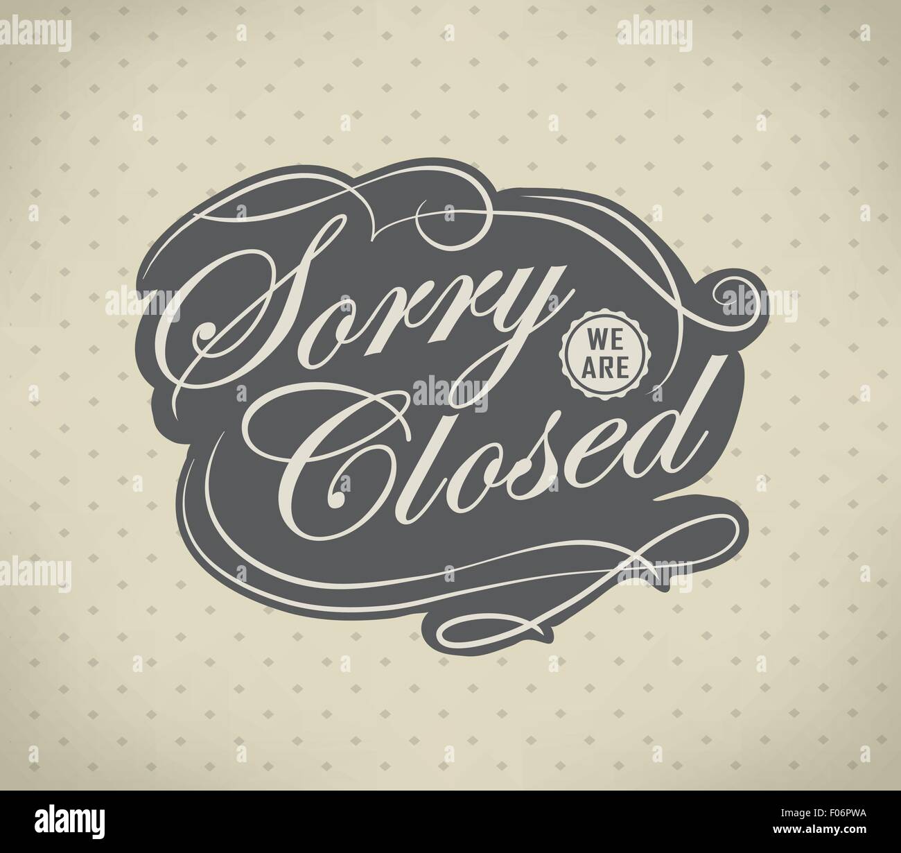 Open and Closed Vintage retro signs Stock Vector Image & Art - Alamy