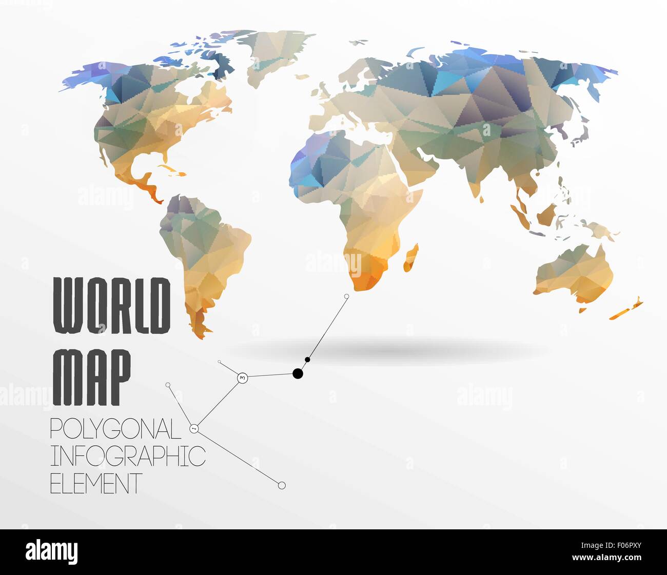 World Map and Information Graphics Stock Vector Image & Art - Alamy