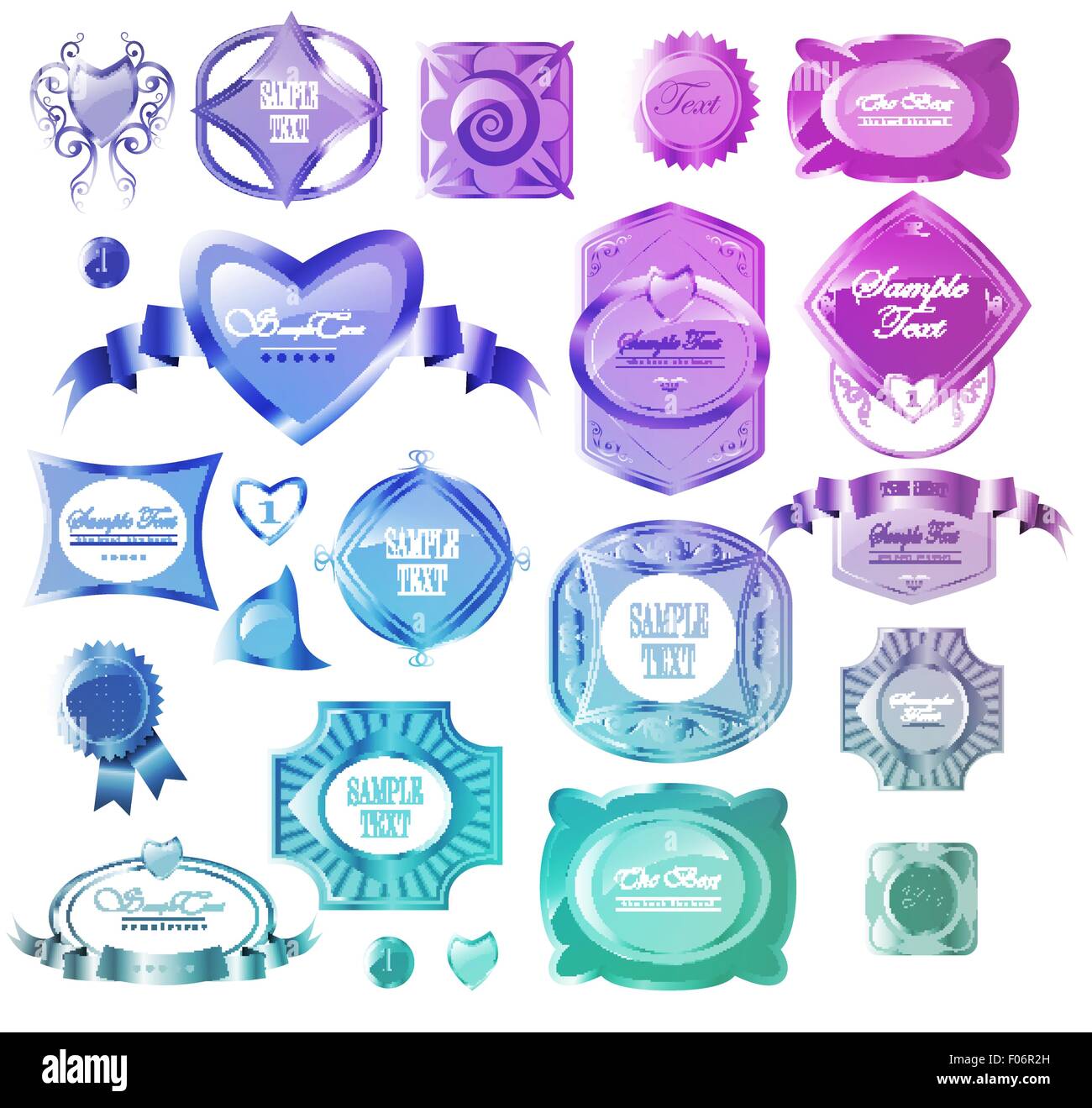 gold card set Stock Vector Image & Art - Alamy