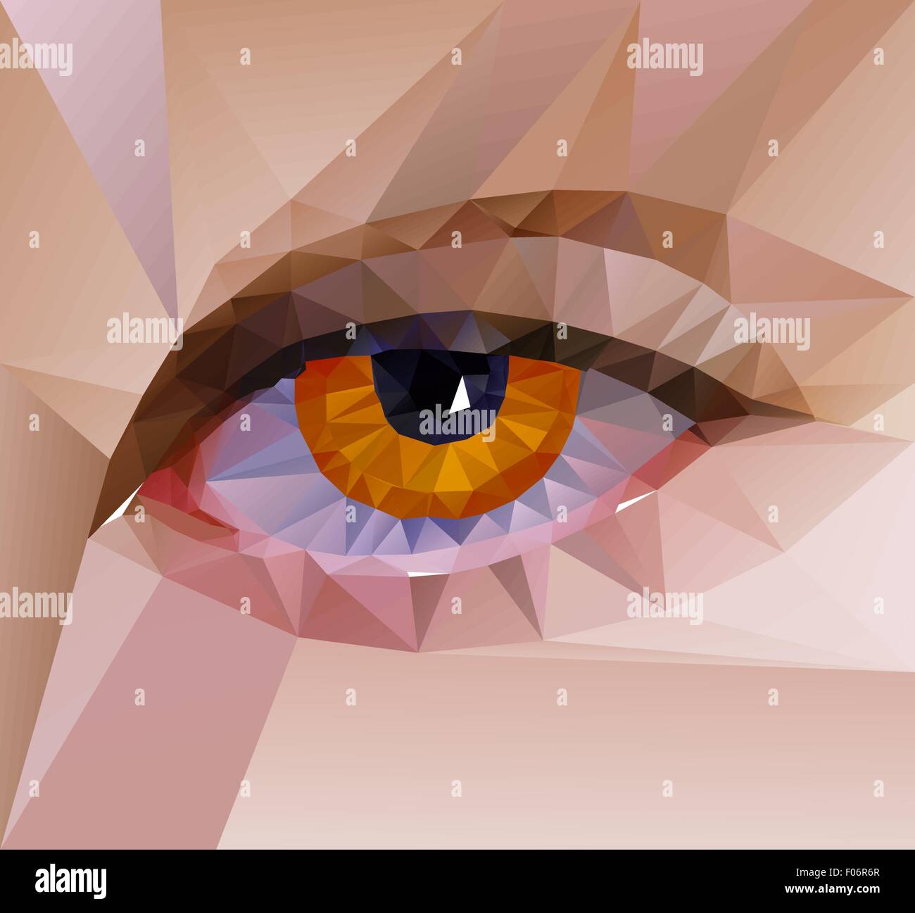 color eye design. Hi-tech concept Stock Vector Image & Art - Alamy