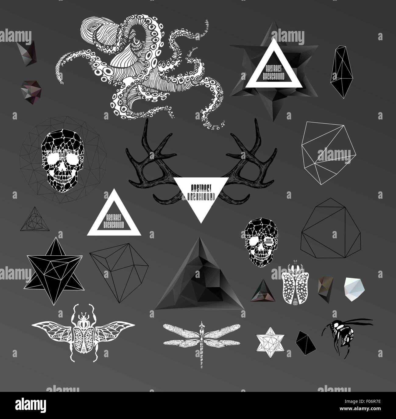 Abstract gothic Stock Vector Image & Art - Alamy