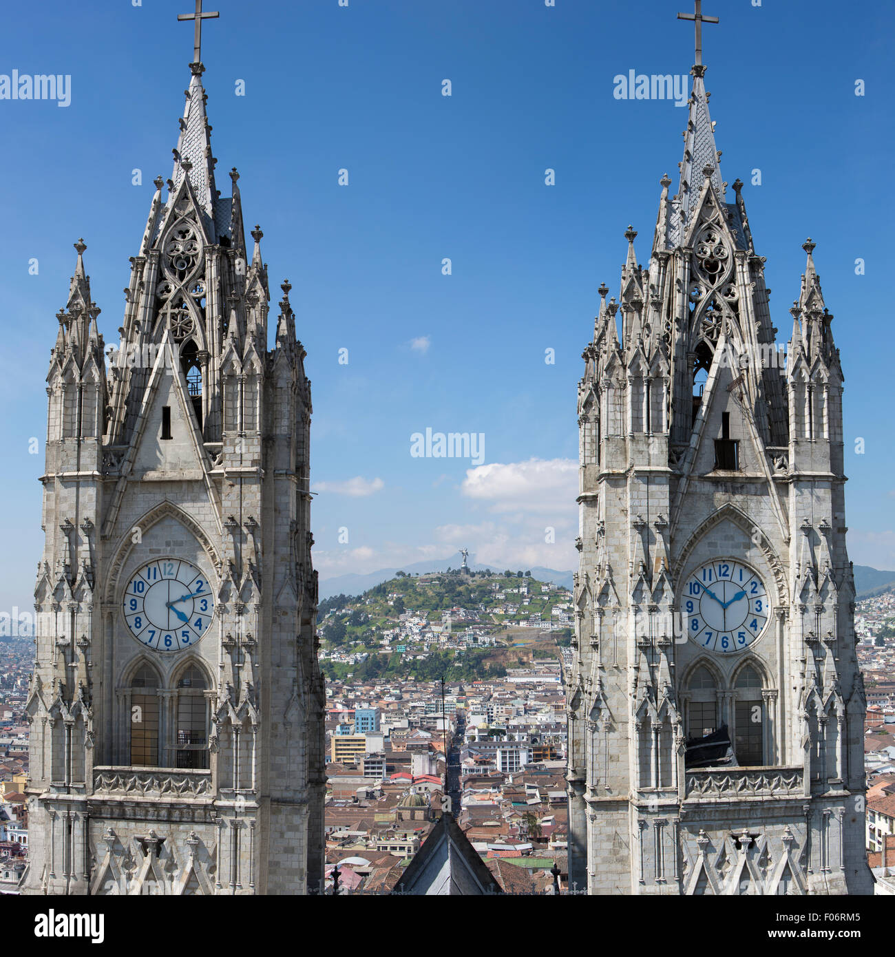 The Basilica del Voto Nacional is a Roman Catholic Church in Quito ...