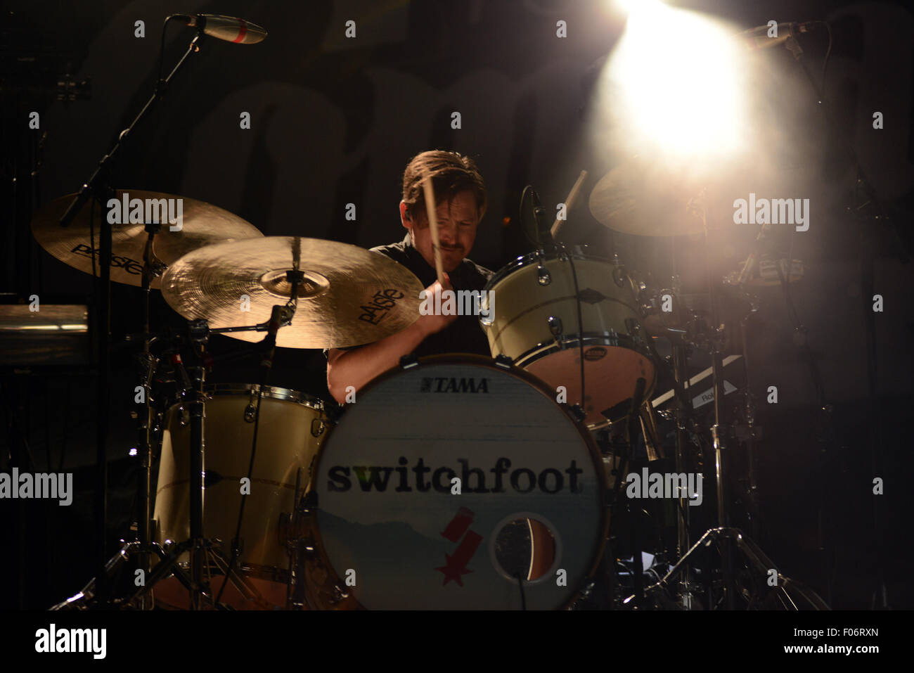 Portsmouth, Virginia, USA. 6th Aug, 2015. 'Switchfoot' performs at the ...