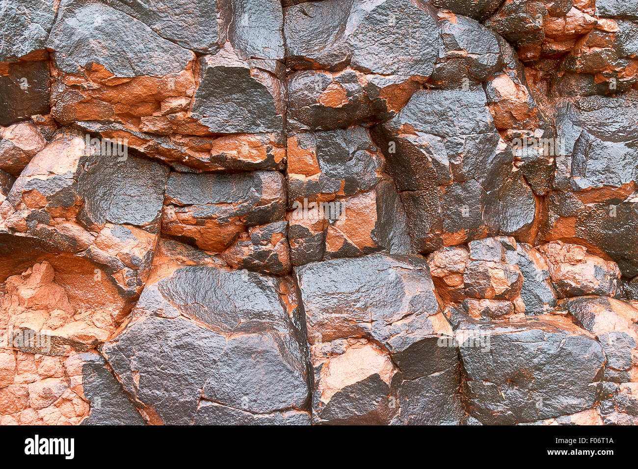 Sandstone cliffs texture after raining day Stock Photo - Alamy