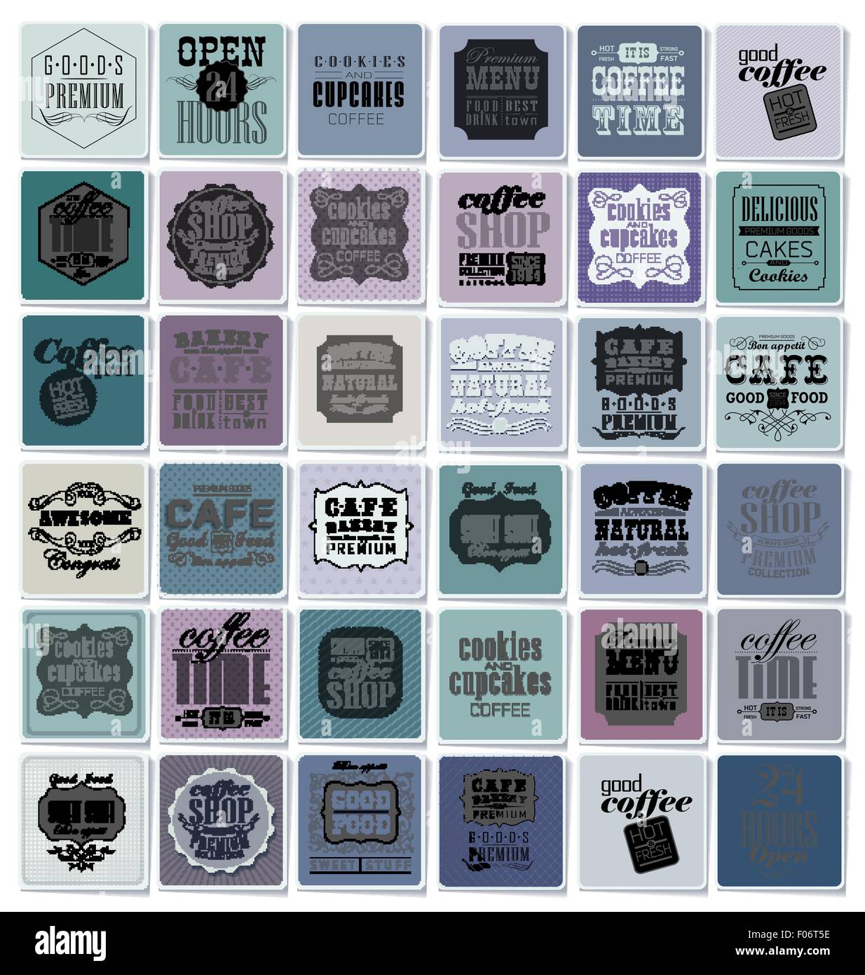 Food price labels Cut Out Stock Images & Pictures - Alamy