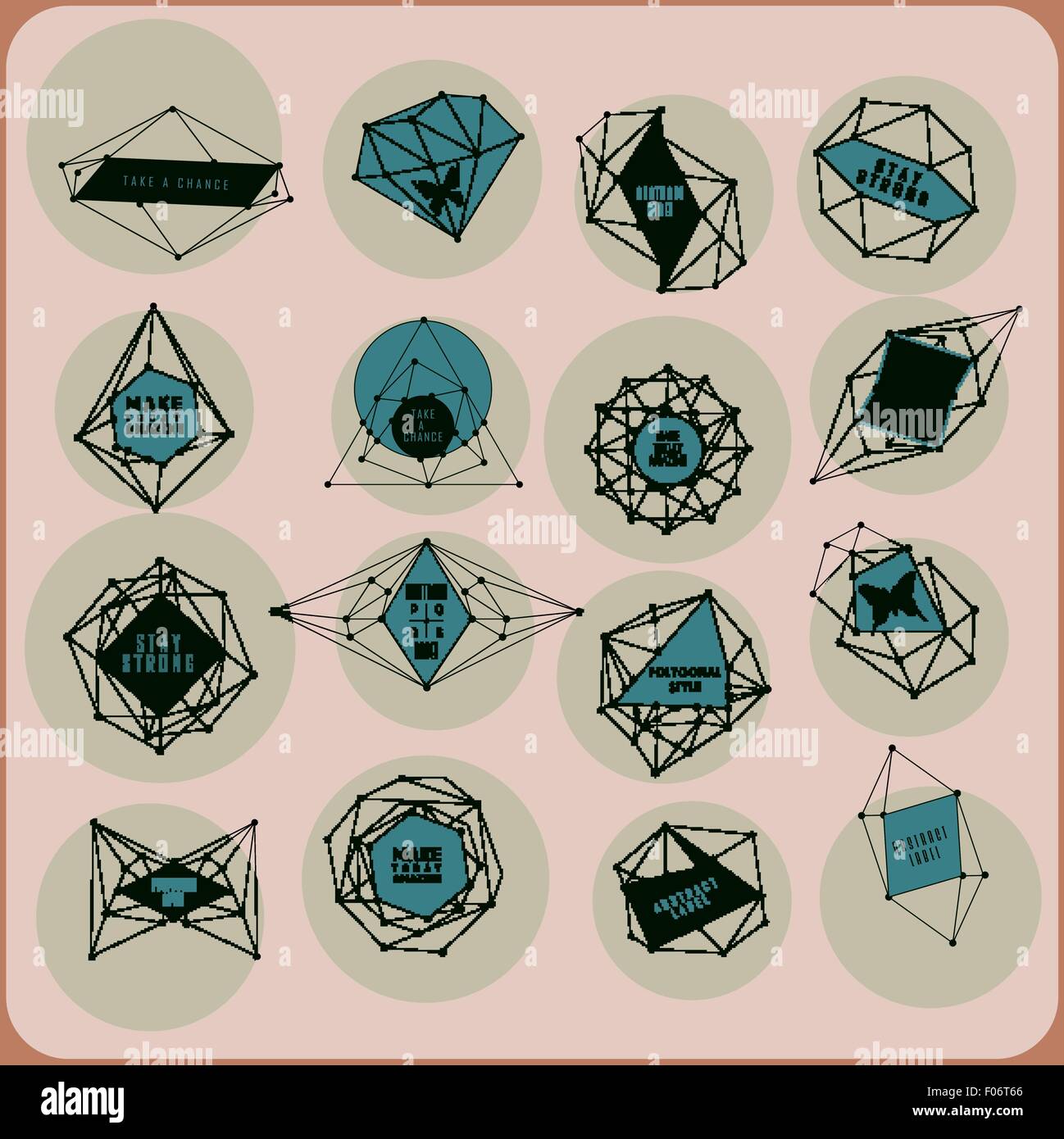 Abstract triangles design Stock Vector Image & Art - Alamy