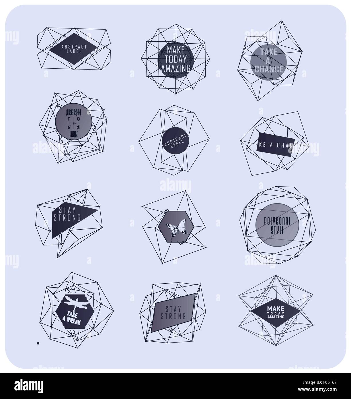 Abstract triangles design Stock Vector Image & Art - Alamy