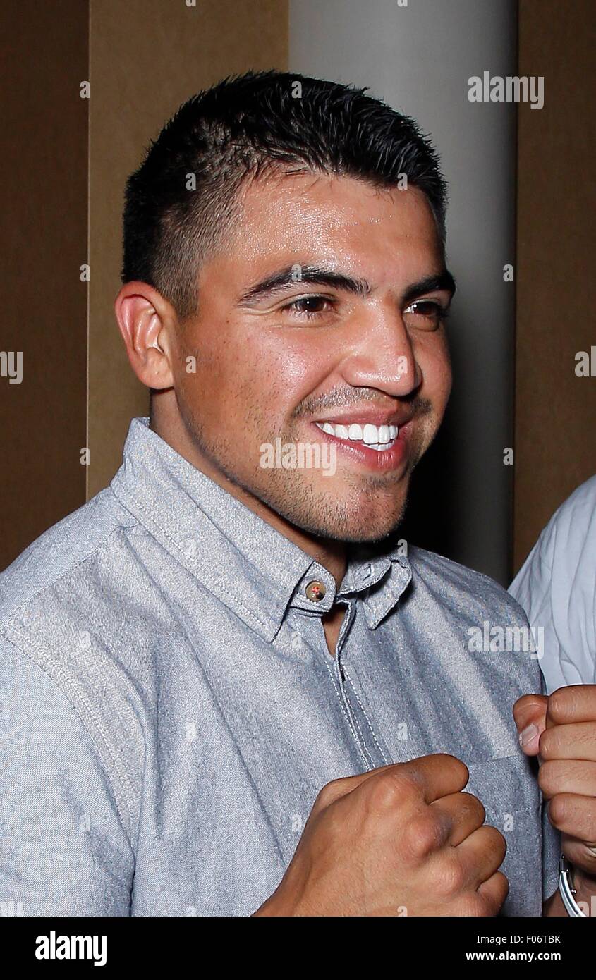 Las Vegas, NV, USA. 8th Aug, 2015. Victor Ortiz at the induction ...