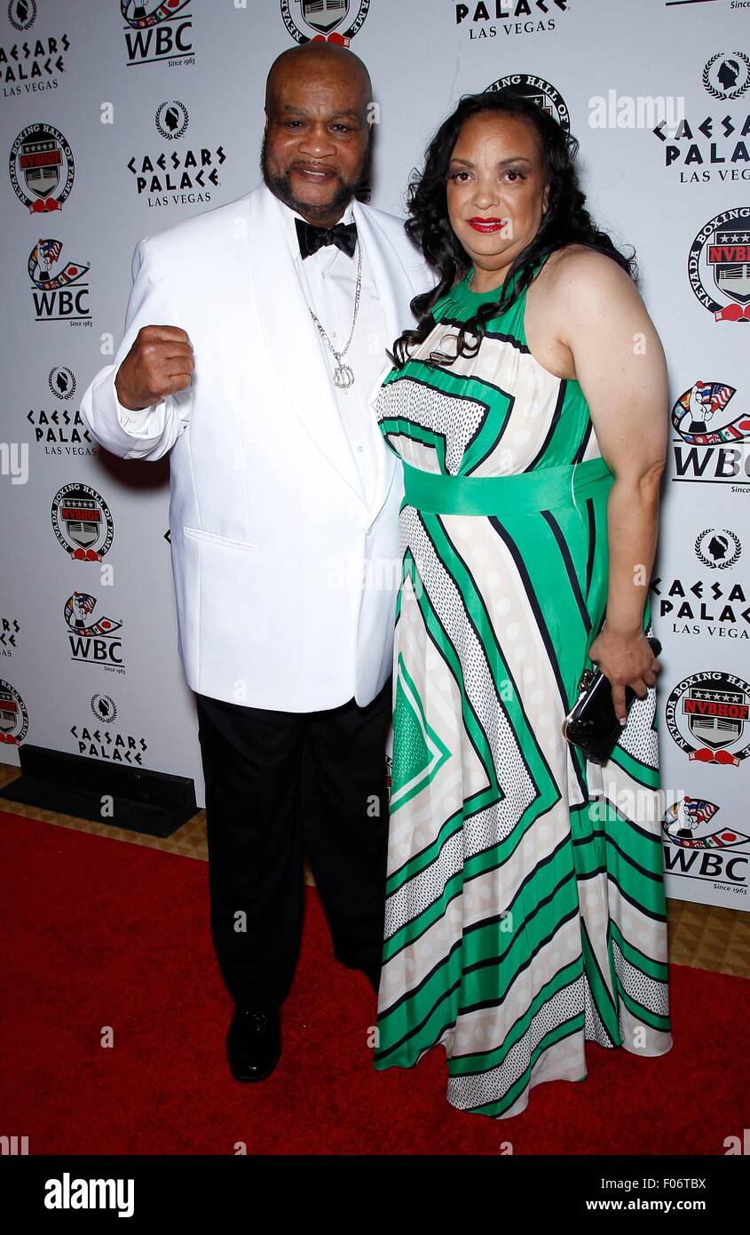 Las Vegas, NV, USA. 8th Aug, 2015. Eddie Mustafa Muhammad at the ...