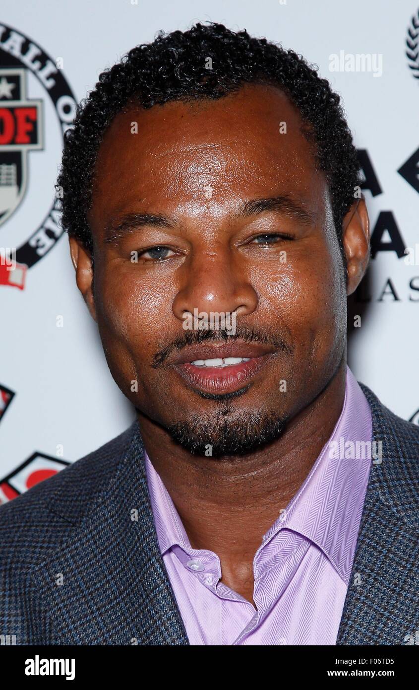 Las Vegas, NV, USA. 8th Aug, 2015. Shane Mosley at the induction ...