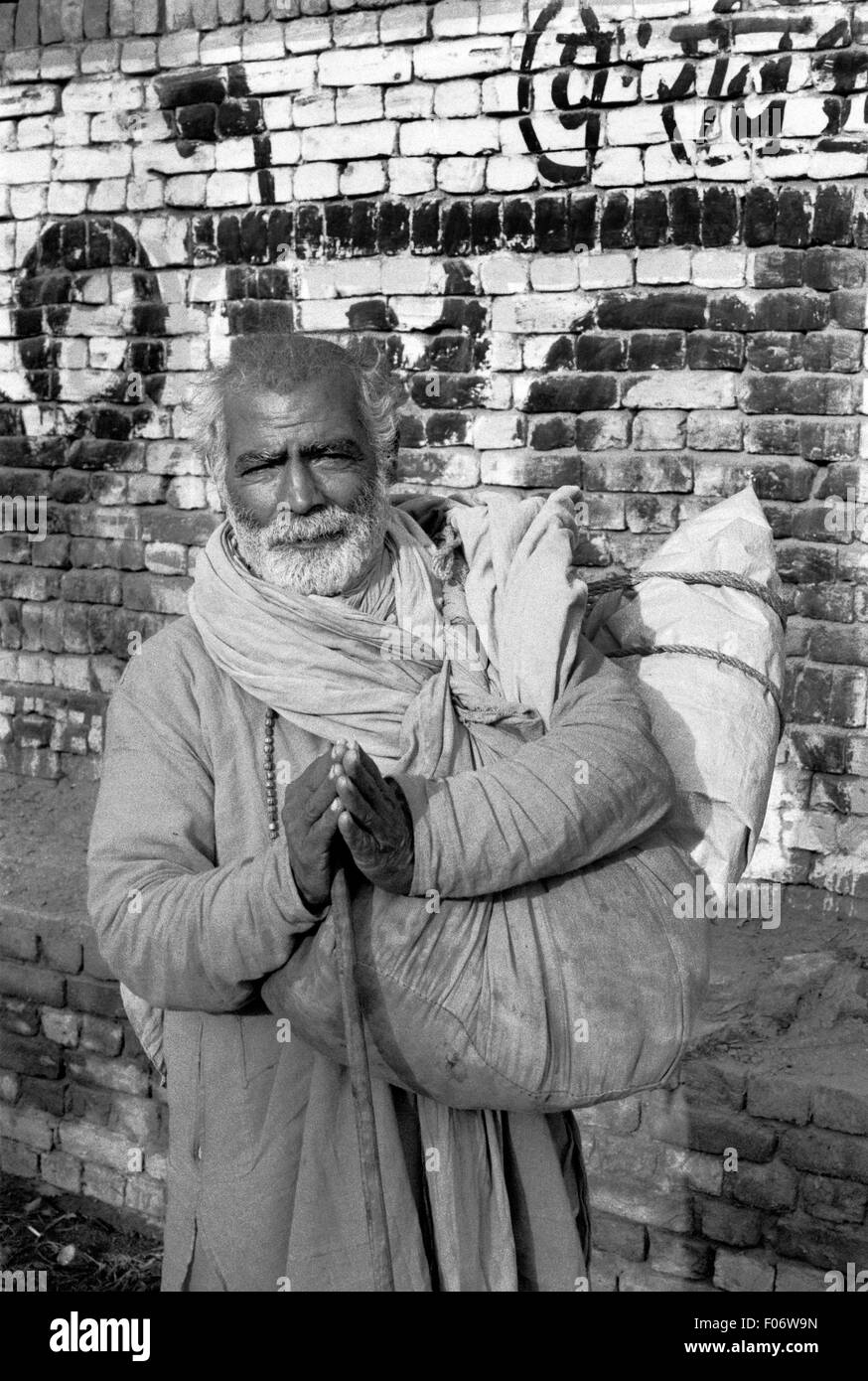 holy man india brian mcguire Stock Photo - Alamy