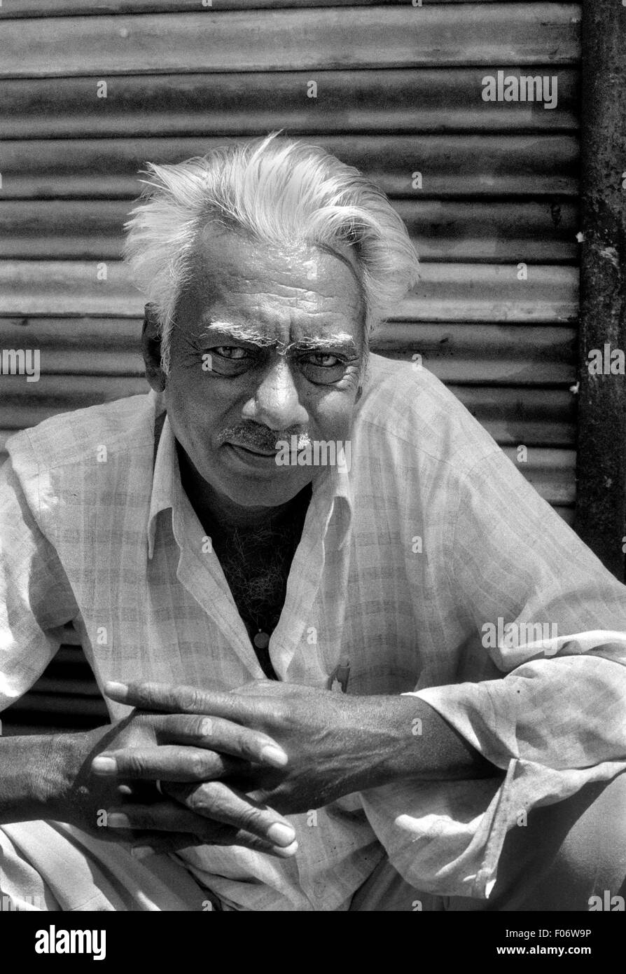 indian mans portrait brian mcguire Stock Photo - Alamy