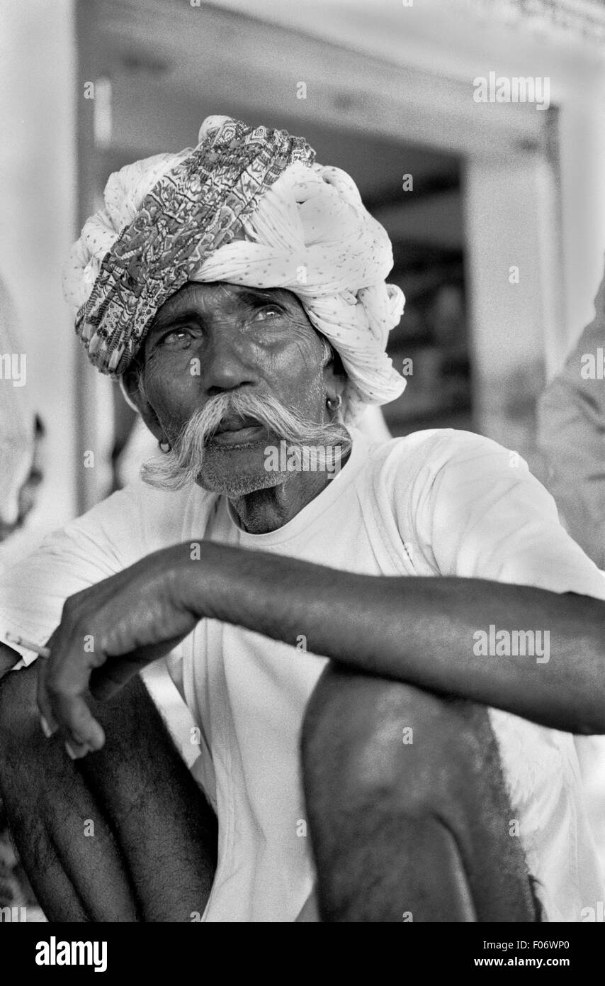 indian mans portrait brian mcguire Stock Photo - Alamy