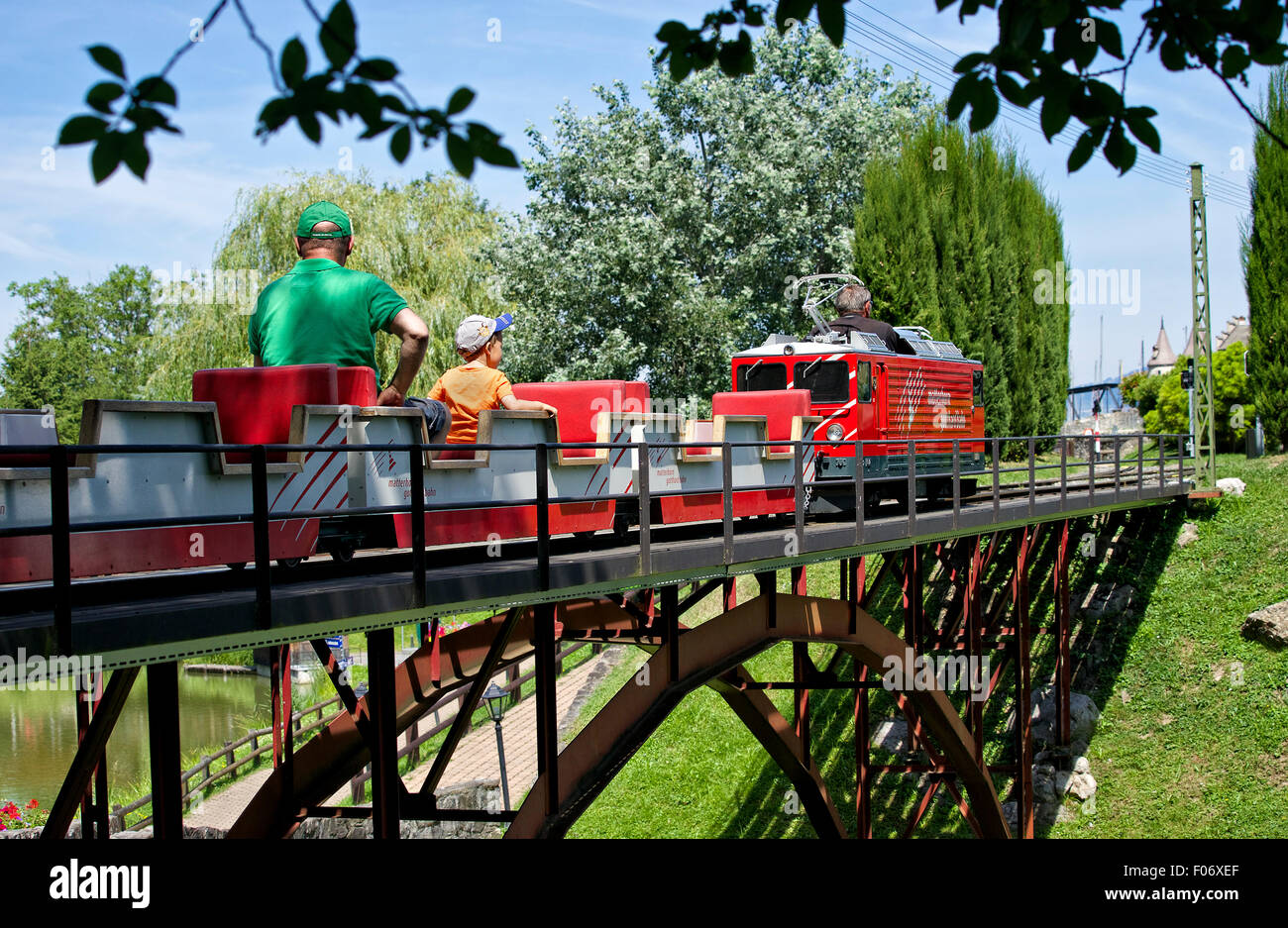 Swiss, Valais, Le Bouveret, the Swiss Vapeur Park Stock Photo - Alamy