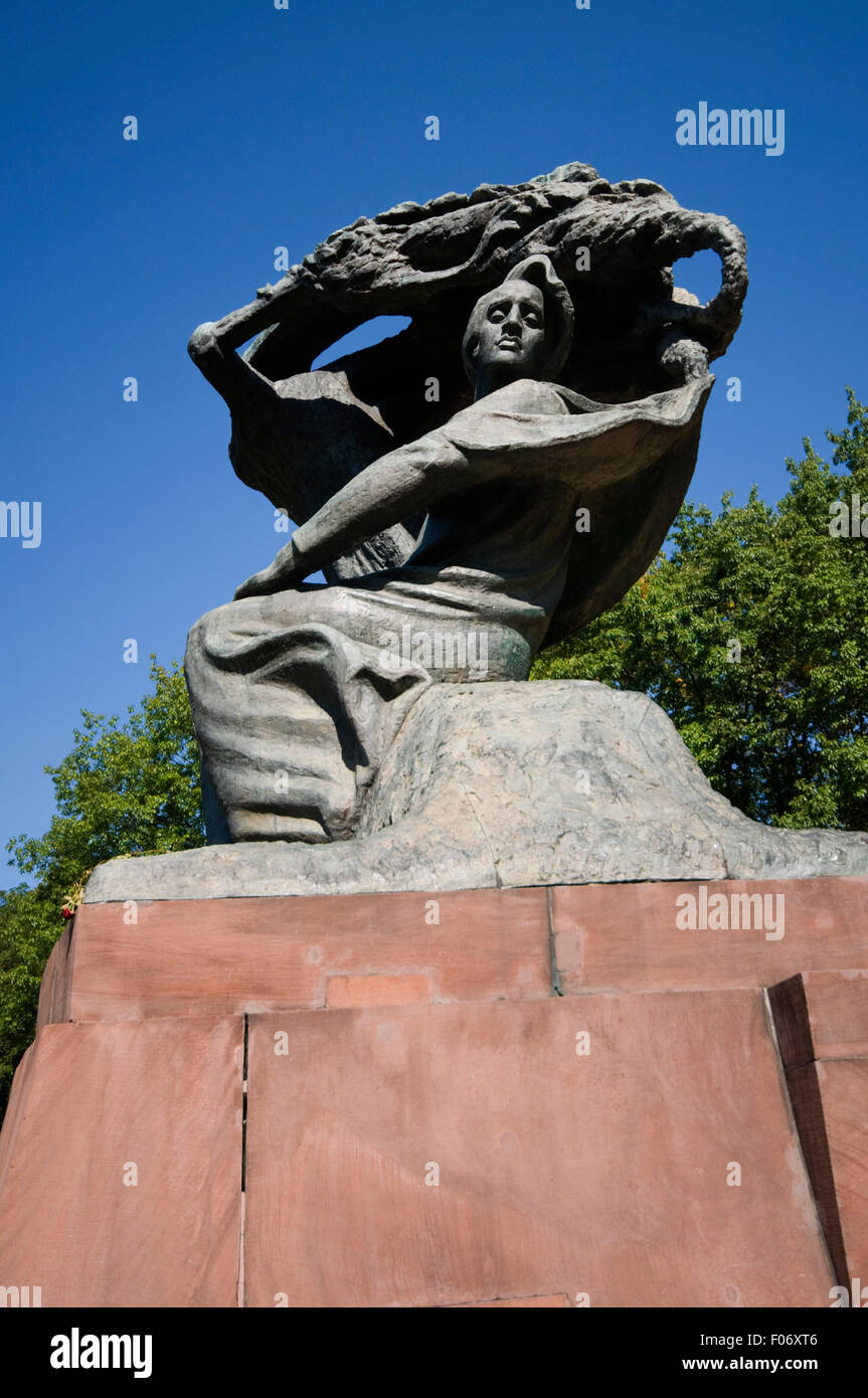 EUROPE, POLAND, Warsaw, Lazienkowski Park, Park Łazienkowski, Chopin ...