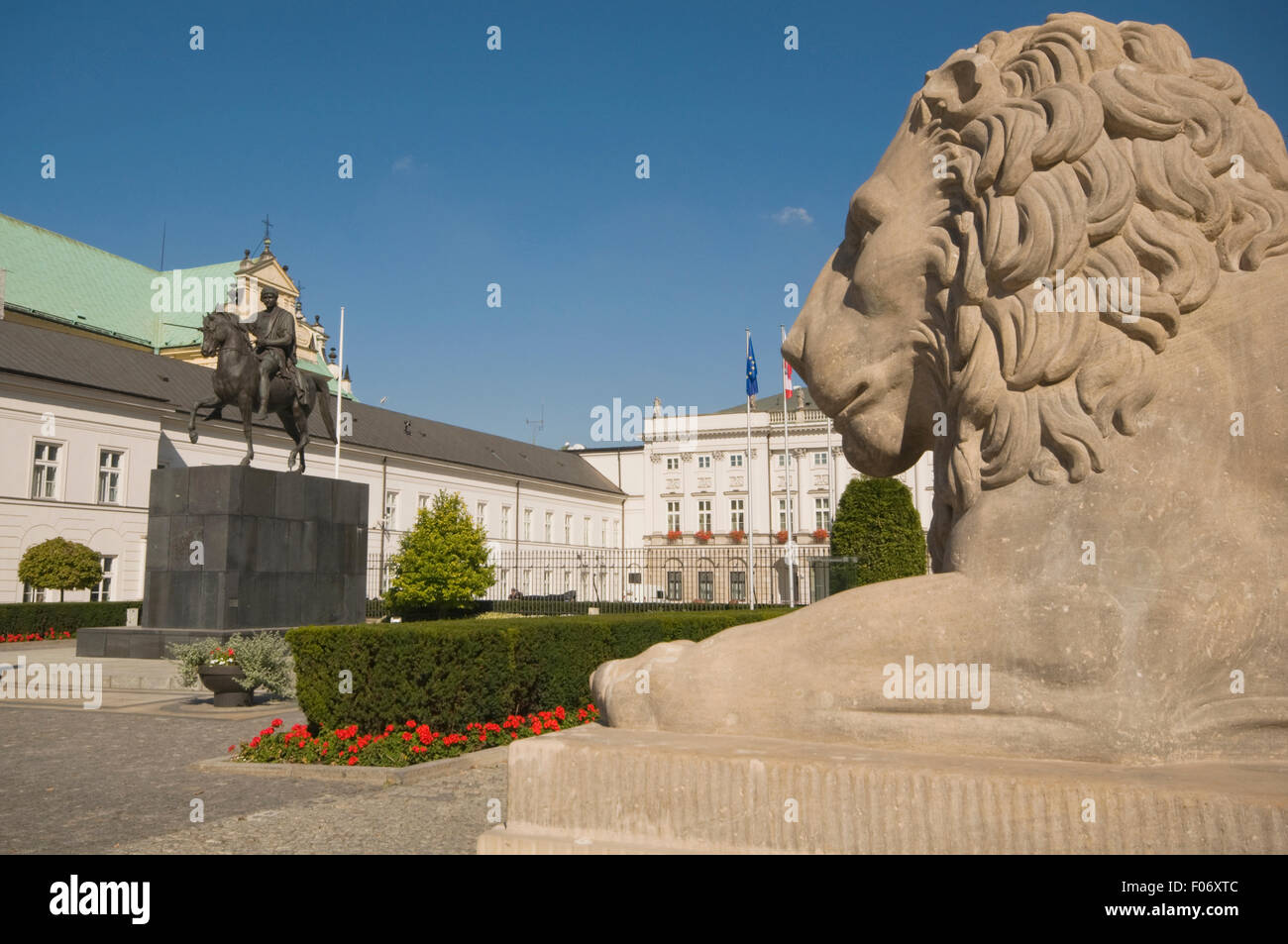 EUROPE, POLAND, Warsaw, Radziwill Palace (Radziwill Palais ...