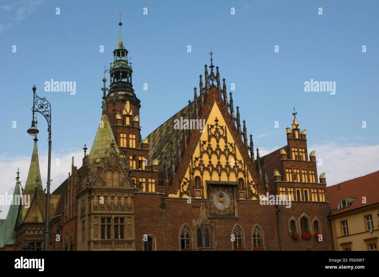 EUROPE, POLAND, Wroclaw, Wrocław, Town Hall (Stary Ratusz , 1327), with ...