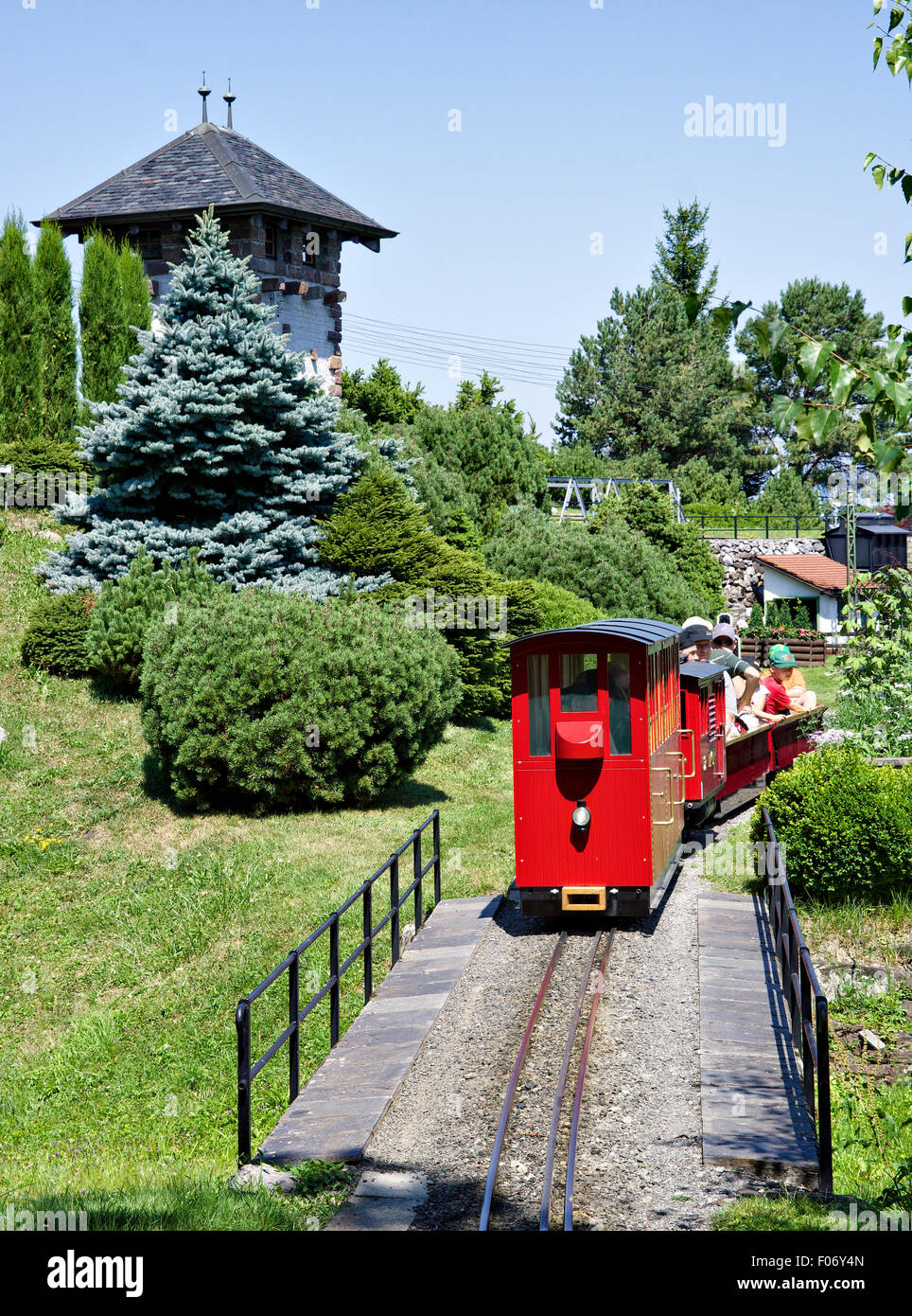 Swiss, Valais, Le Bouveret, the Swiss Vapeur Park Stock Photo - Alamy