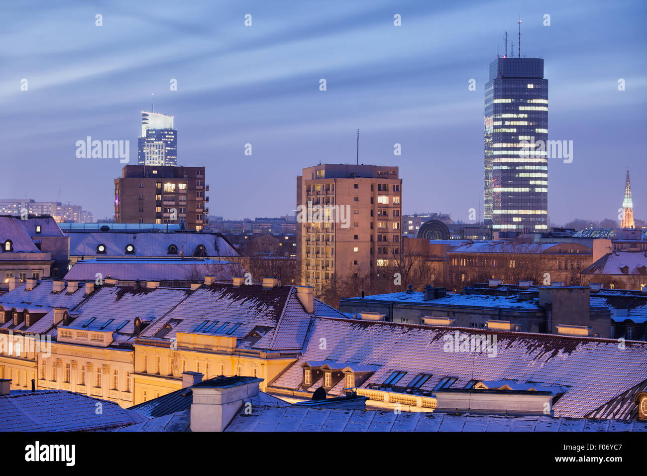 Winter warsaw hi-res stock photography and images - Alamy