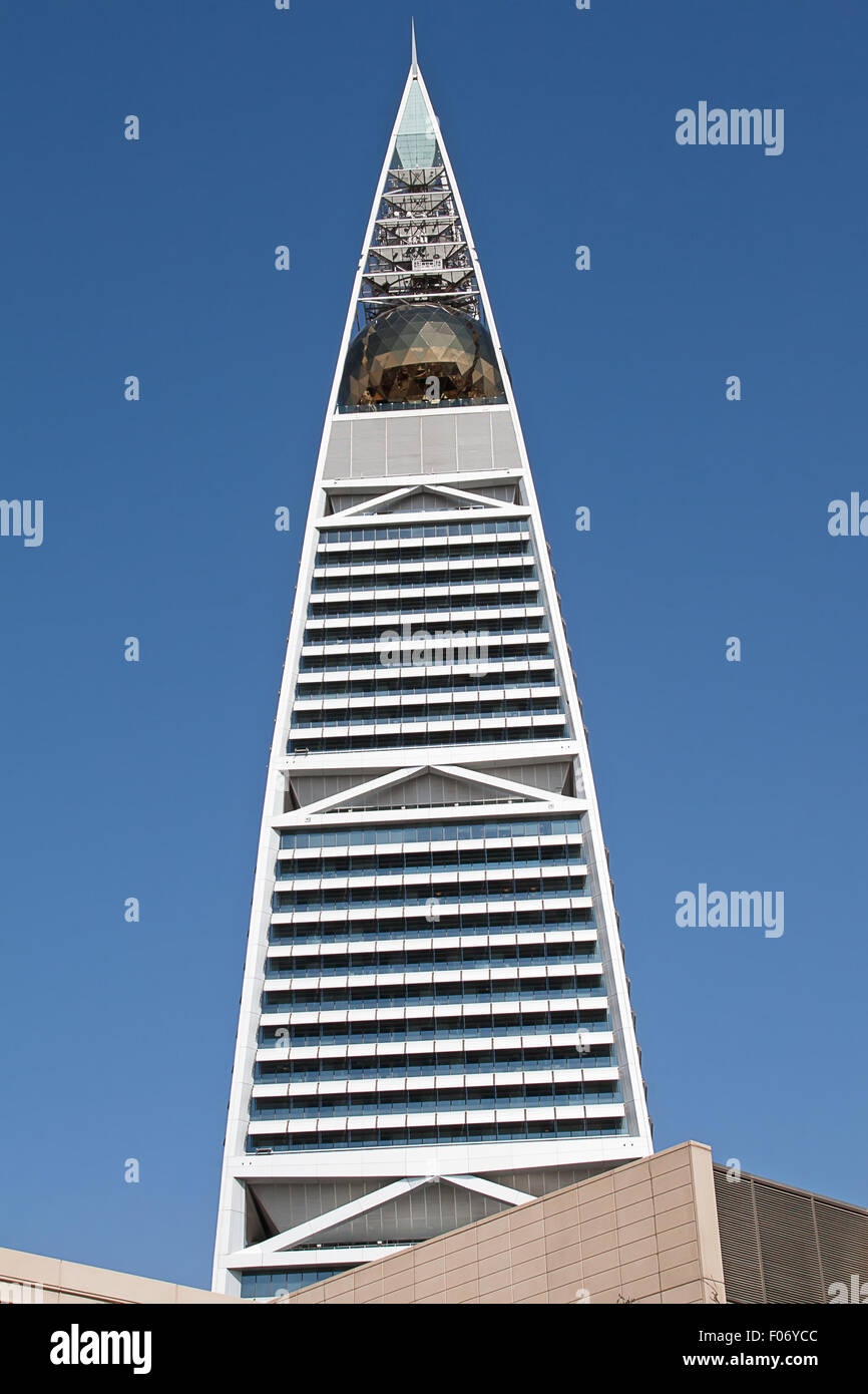 RIYADH - DECEMBER 22: Al Faisaliah tower facade on December 22, 2009 in ...