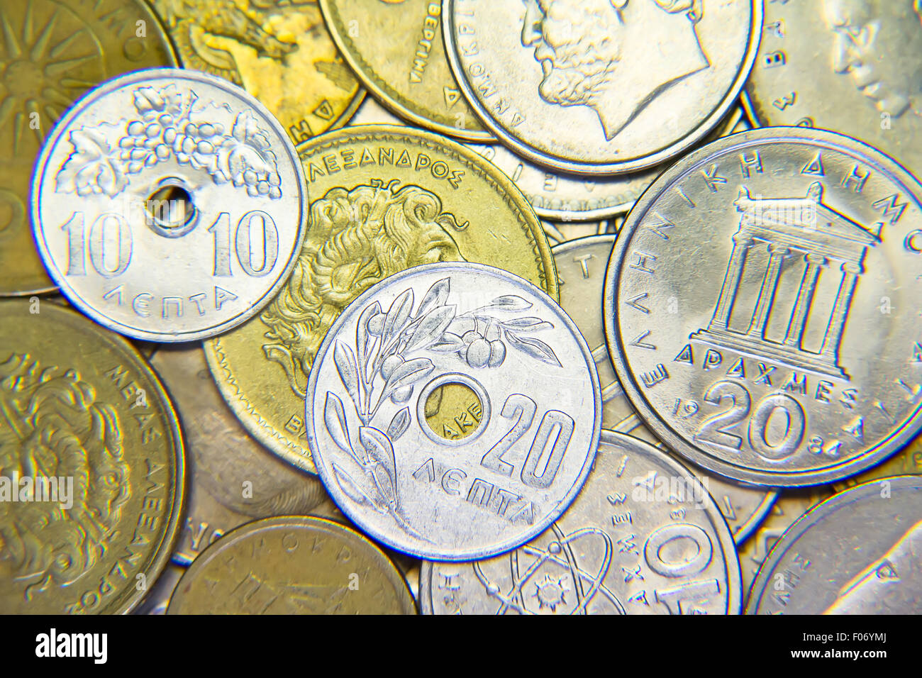 Greek euros note hi-res stock photography and images - Alamy