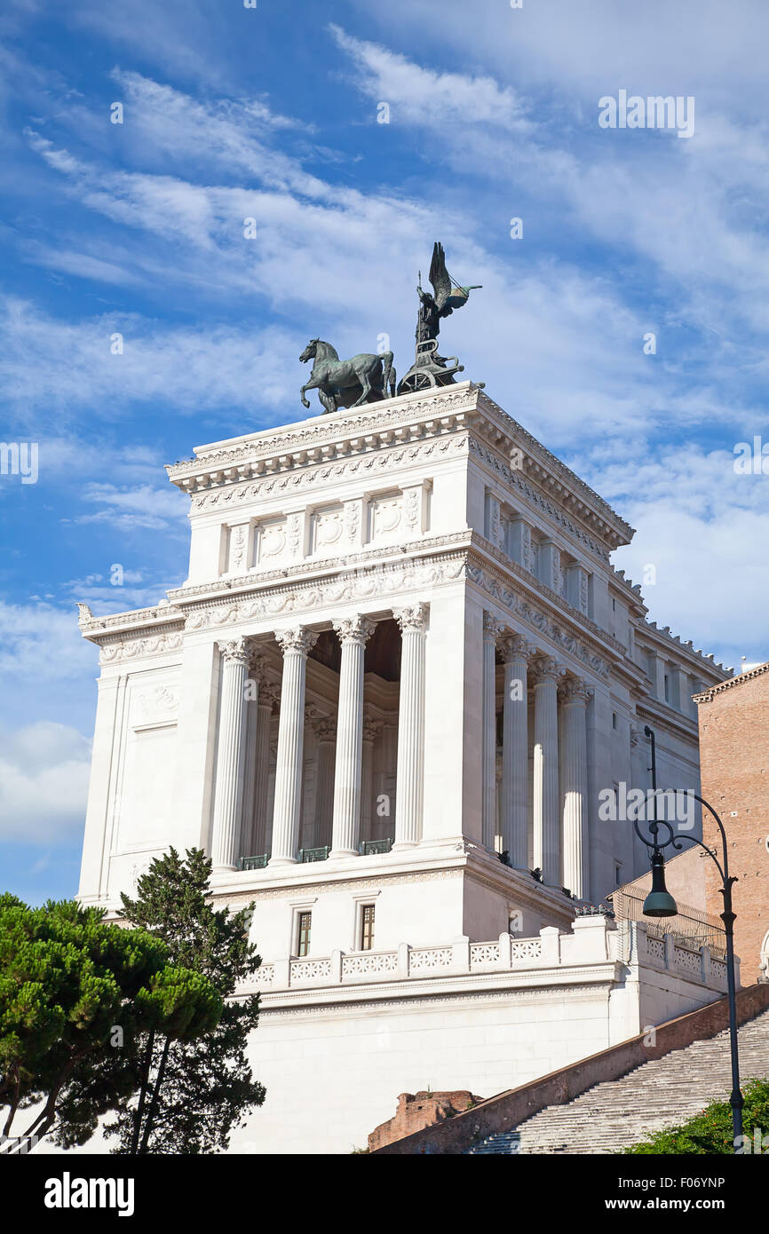 Famous "Altare della Patria" in Rome, Italy Stock Photo - Alamy