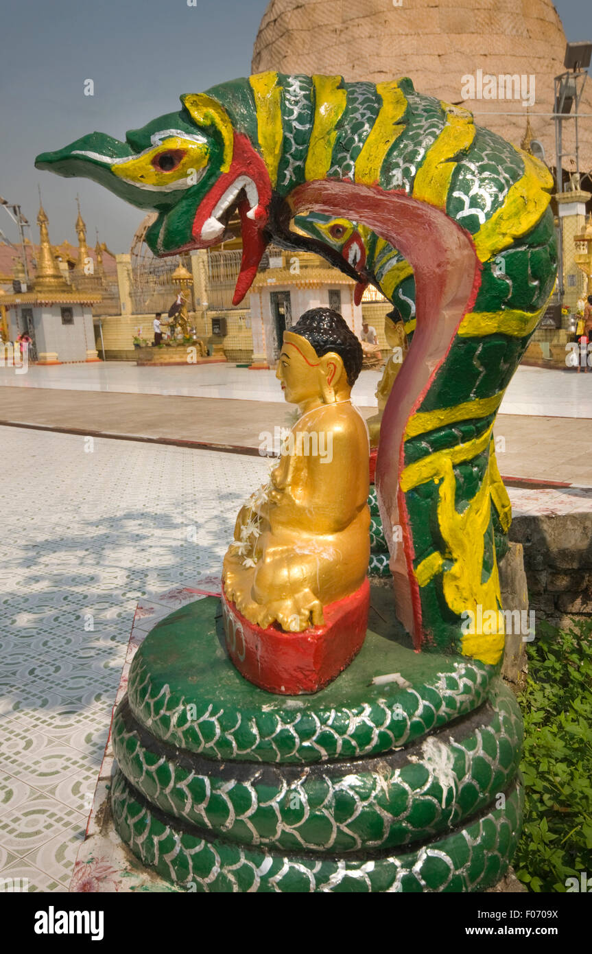ASIA, MYANMAR (BURMA), Yangon (Rangoon) Botataung Paya, Buddhist Temple ...