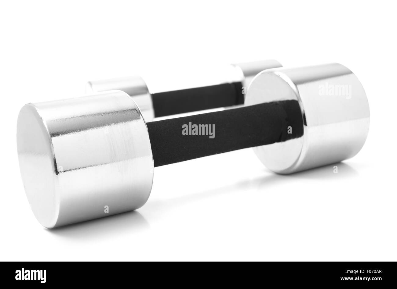 Gym Dumbbells isolated on a white background Stock Photo - Alamy