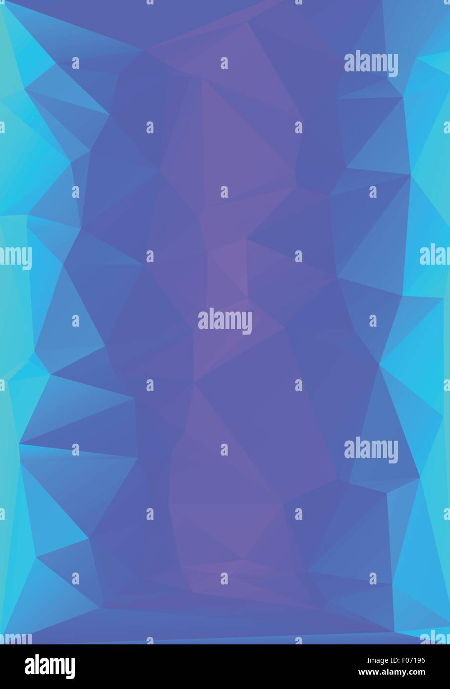 abstract low poly background blue colors vector illustration Stock ...