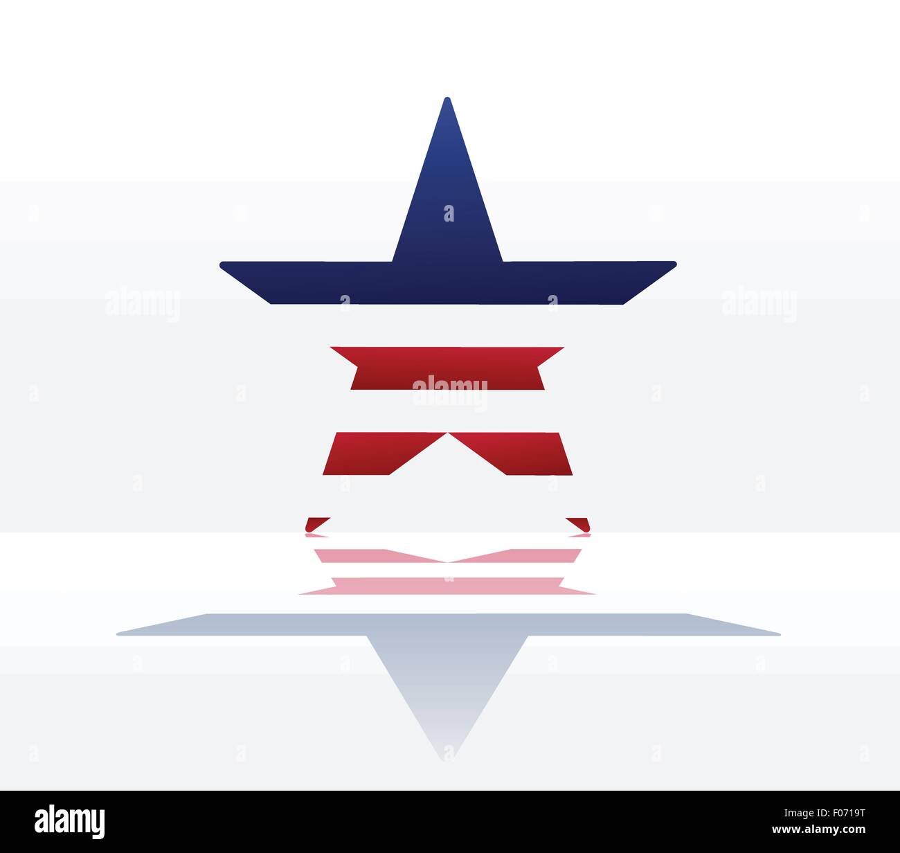 american star abstract background vector illustration Stock Vector ...