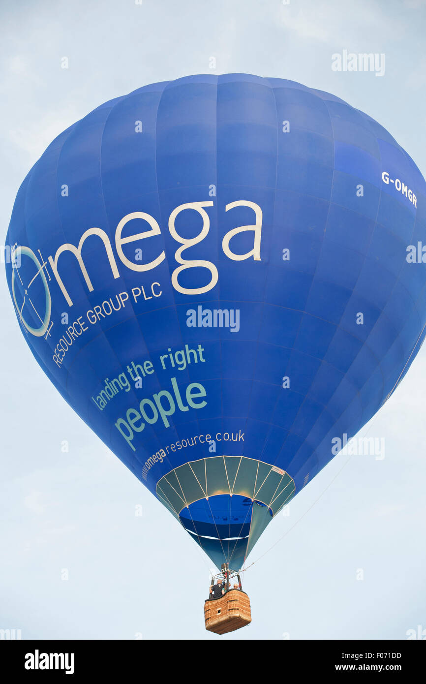 Bristol, UK. 8th Aug, 2015. Omega balloon lifts off at the Bristol ...