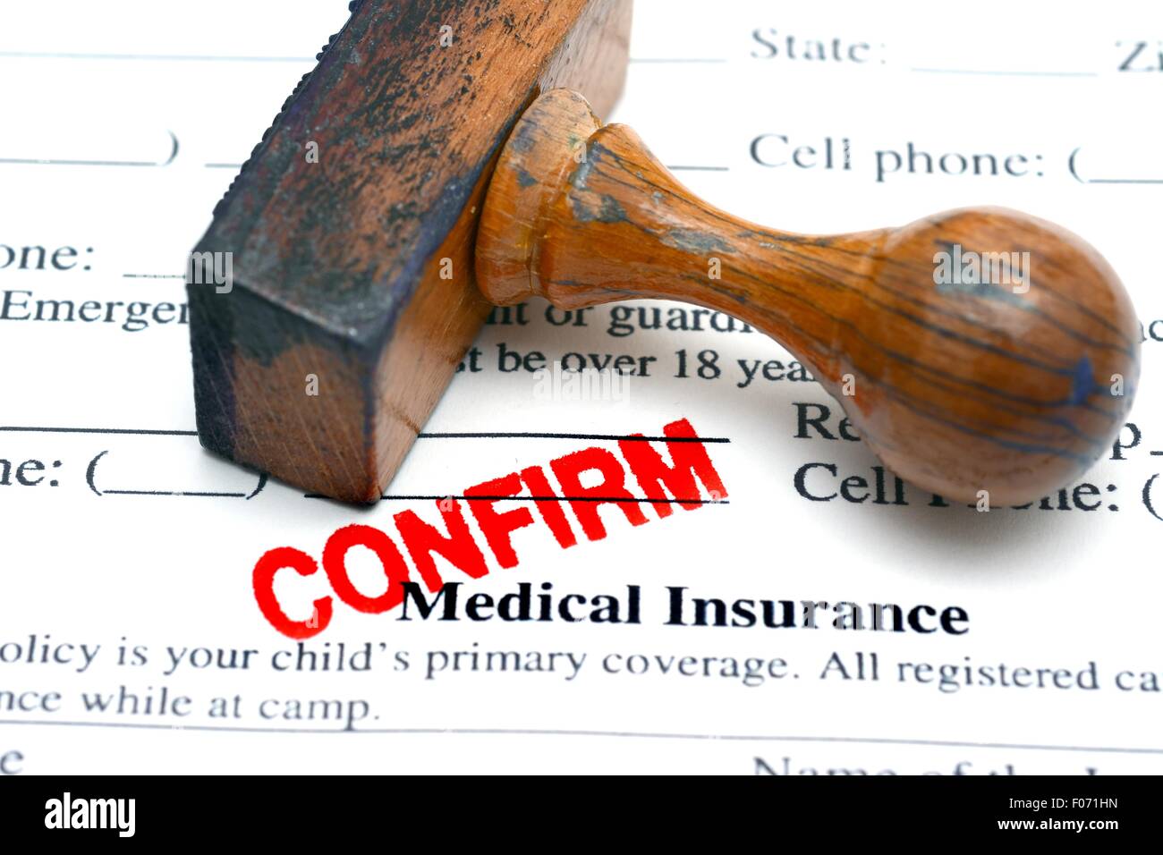 Benefit claim seal hi-res stock photography and images - Alamy