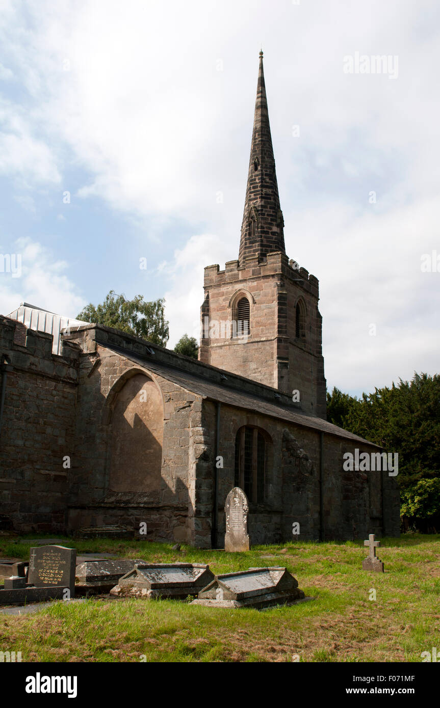 St. Michael`s Church, Stretton-en-le-Field, Leicestershire, England, UK ...